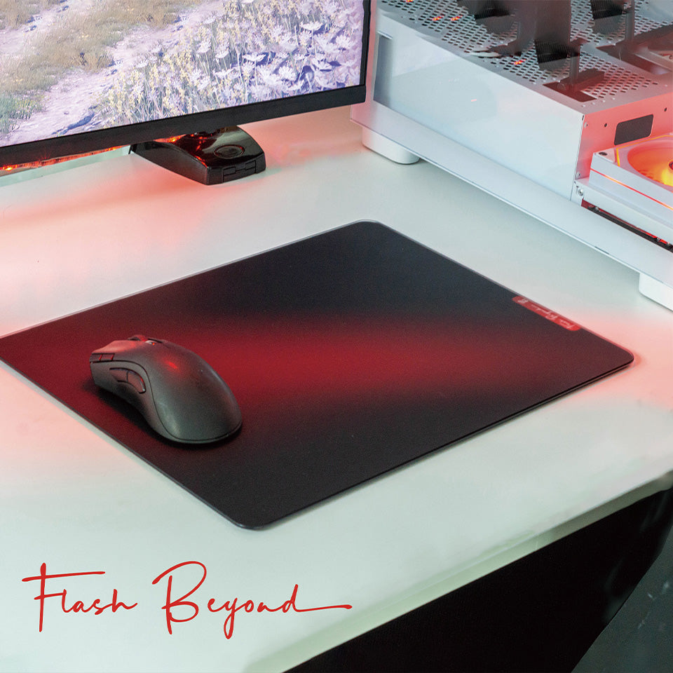 Flash Beyond | Pro-Grade Glass Mouse Pads for FPS Domination