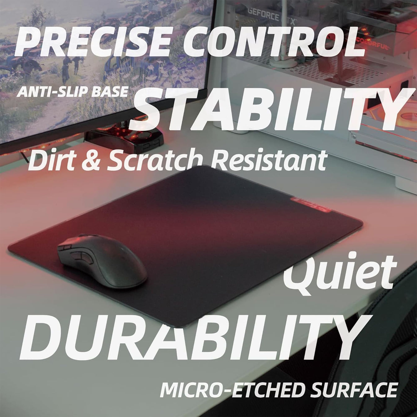 Flash Beyond | Pro-Grade Glass Mouse Pads for FPS Domination – yeboo technology LLC